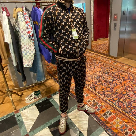 Gucci | Suits & Blazers | Mens Large Gucci Track Suit | Poshmark